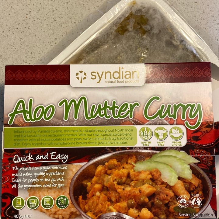 Syndian Aloo Mutter Curry Review | abillion