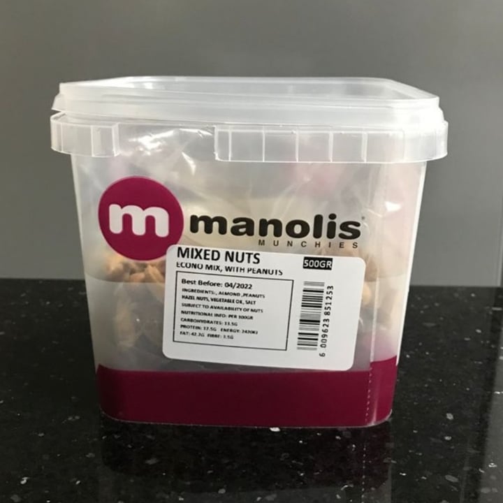 Manolis munchies Mixed Nuts Review | abillion