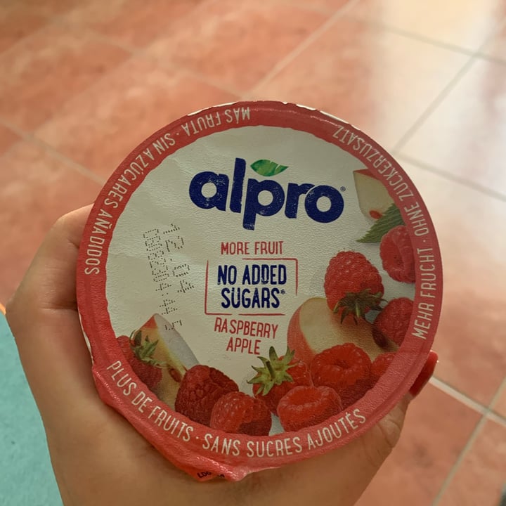 Alpro Yogurt raspberry apple Review | abillion