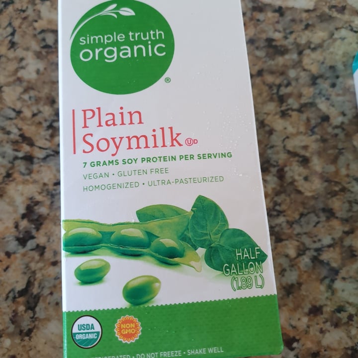 Simple Truth Soy milk, Plain Review | abillion