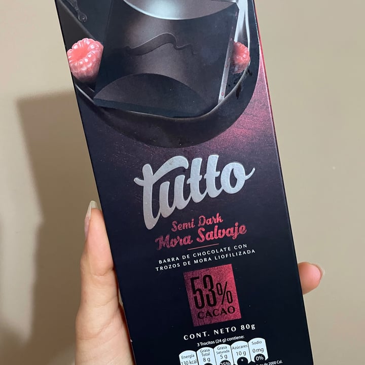 Tutto Chocolate Semi Dark Mora Salvaje Review | abillion