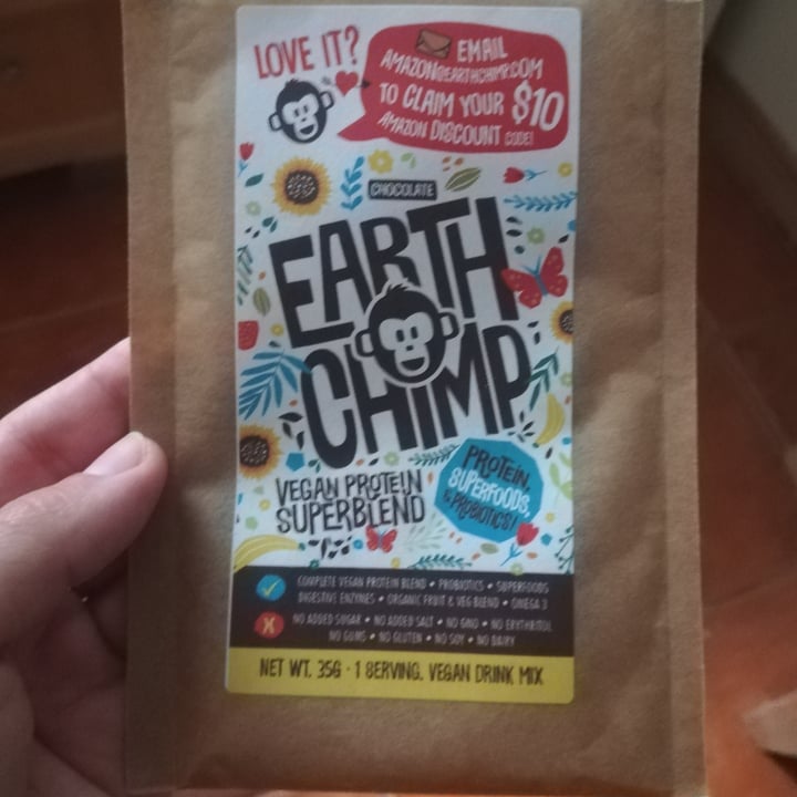 Earth Chimp Chocolate Vegan Super Protein Blend Review | abillion