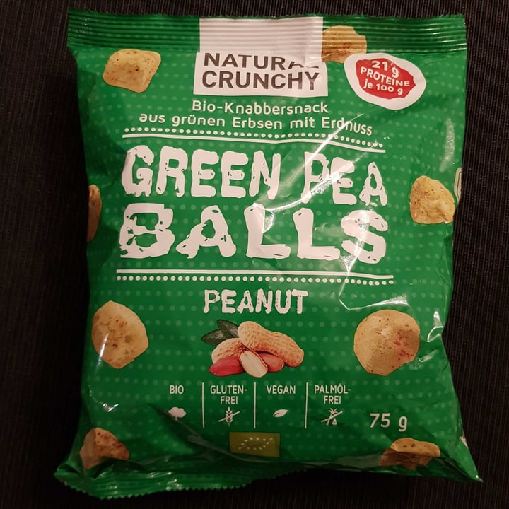 natural crunchy green pea balls peanut Review | abillion