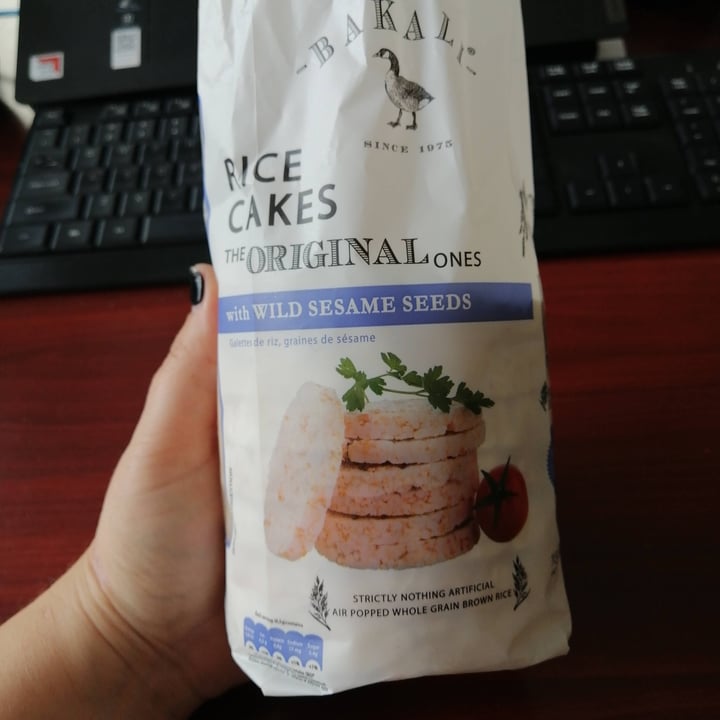 Bakali Rice cakes with Wild Sesame seeds Review | abillion