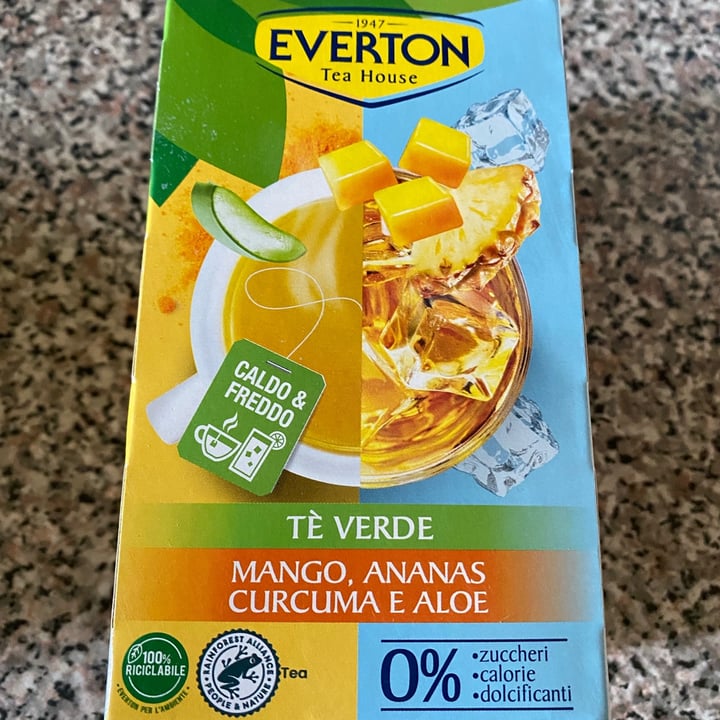Everton Te’ verde Mango , Ananas, Curcuma , Aloe Review | abillion