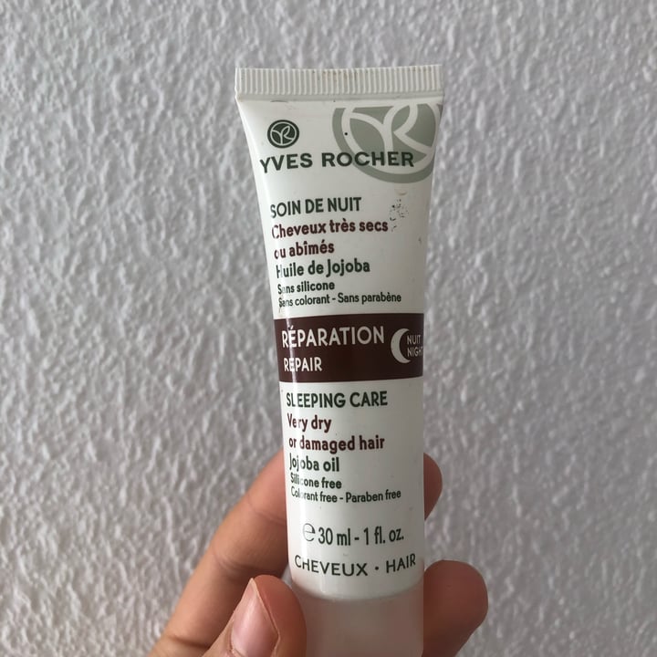 Yves rocher Repair Hair Sleeping Care Review | abillion