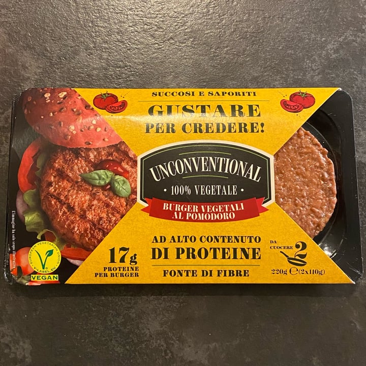 Unconventional Burger Vegetale Al Pomodoro Review | abillion