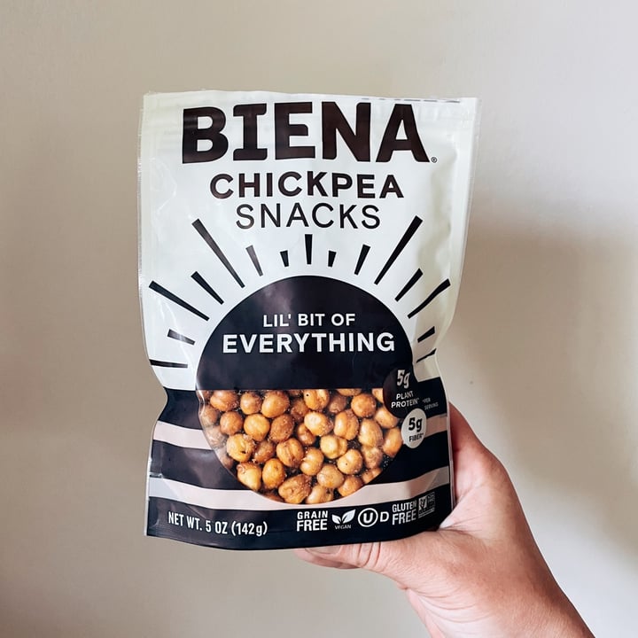 Biena Snacks Chickpea Snacks Lil’ Bit of Everything Review | abillion
