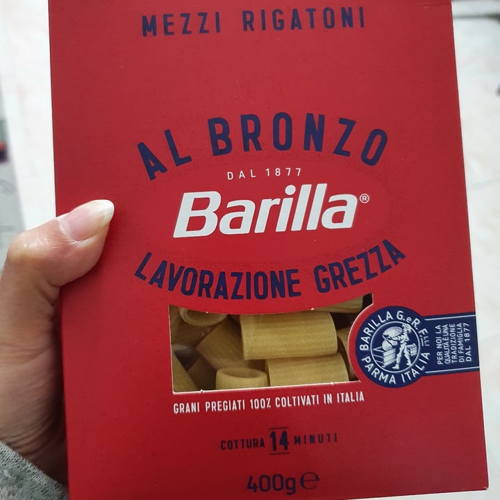 Barilla Mezzi rigatoni al bronzo Review | abillion