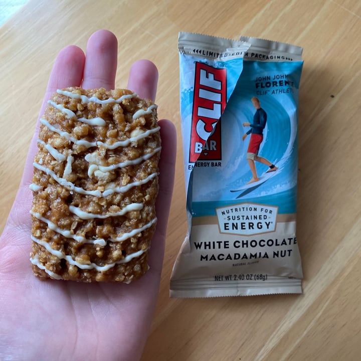 Clif Bar White Chocolate Macadamia Nut Flavor Bars Review | abillion