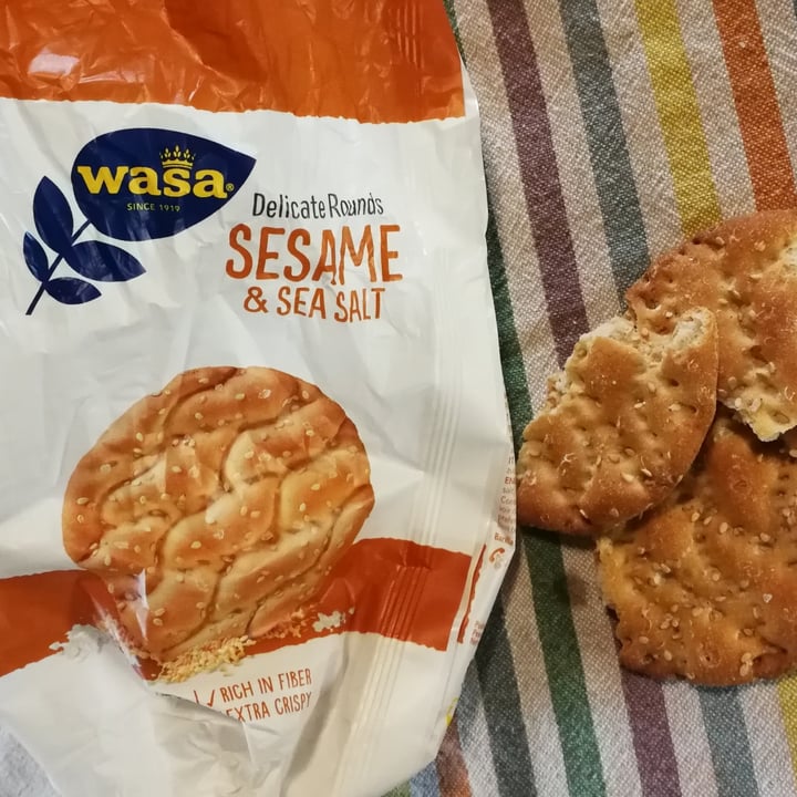 Wasa Delicate rounds sesame e sea salt Review | abillion