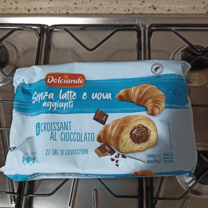 Dolciando Croissant Al Cioccolato Senza latte e uova aggiunti Review ...