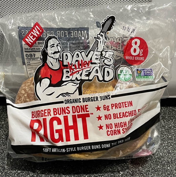 Dave's Killer Bread Burger Buns Done Right Review | abillion