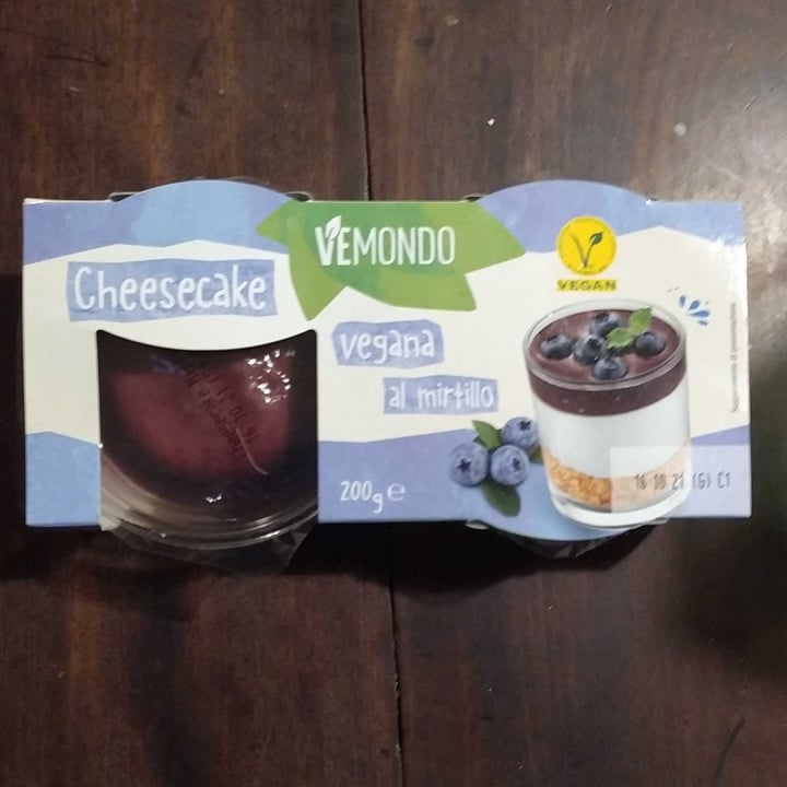 Vemondo Cheesecake vegana al mirtillo Review | abillion