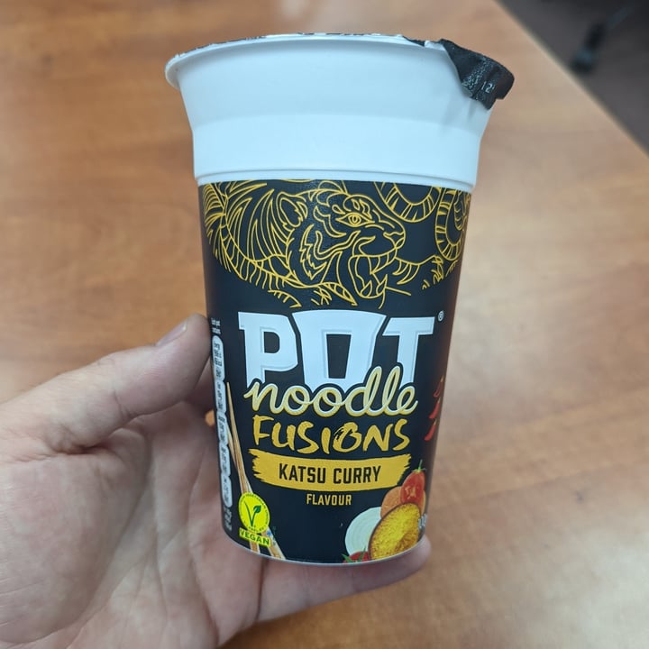 Pot noodle fusions Pot Noodle Katsu Curry Fusion Review | abillion