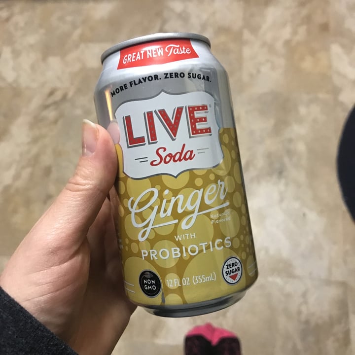 Live Soda Ginger with Probiotics Review | abillion