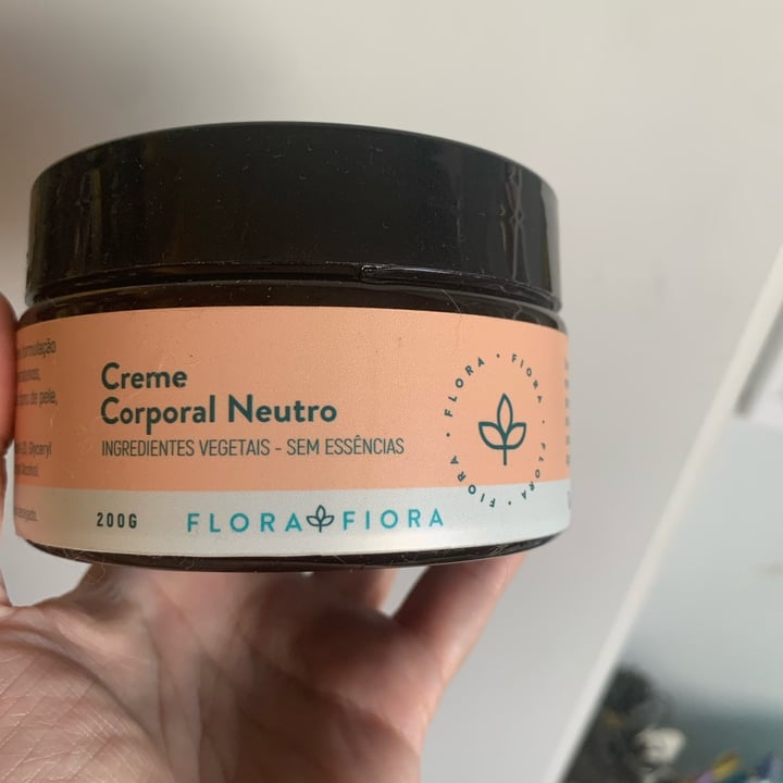 Flora fiora Creme Corporal Neutro Review | abillion
