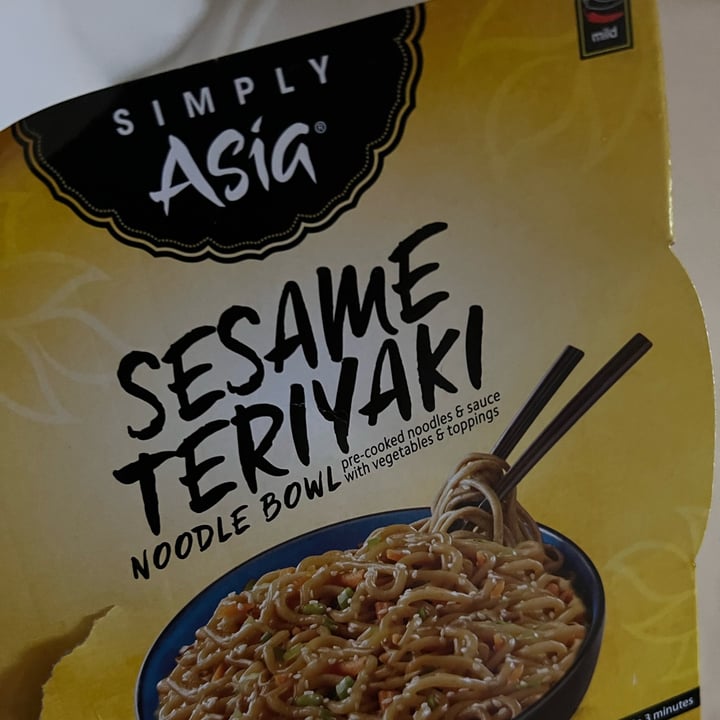 Simply Asia Sesame Teriyaki Noodle Bowl Review | abillion