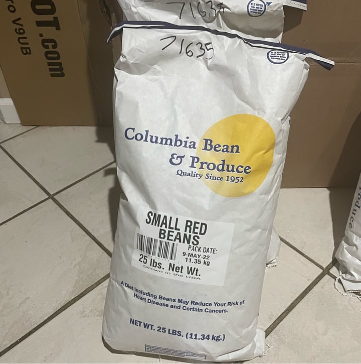 Columbia bean & produce small red beans Review | abillion