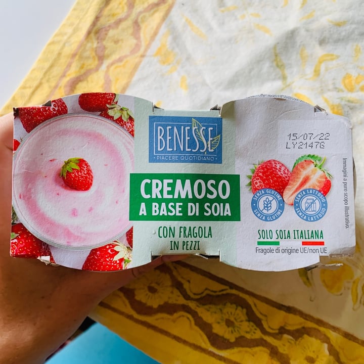Benessere Yogurt con fragola in pezzi Review | abillion