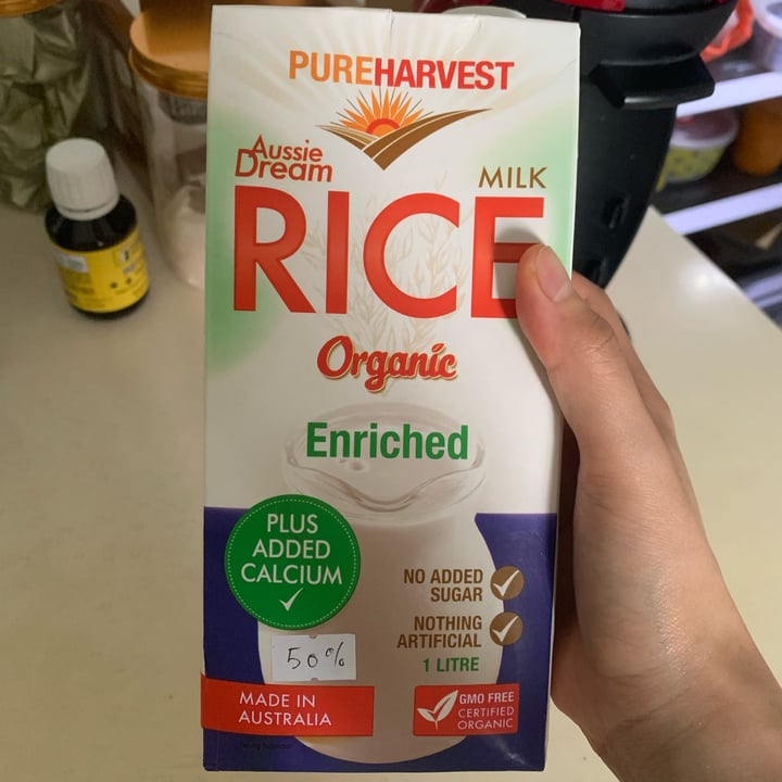 Pureharvest Organic rice milk Review | abillion