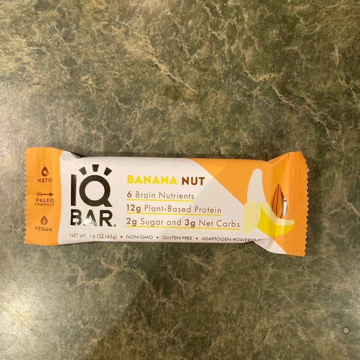 IQ Bar Banana nut Review | abillion