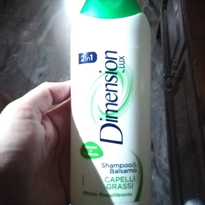 Dimension by Lux Shampoo & Balsamo (capelli grassi); con estratti di tè ...