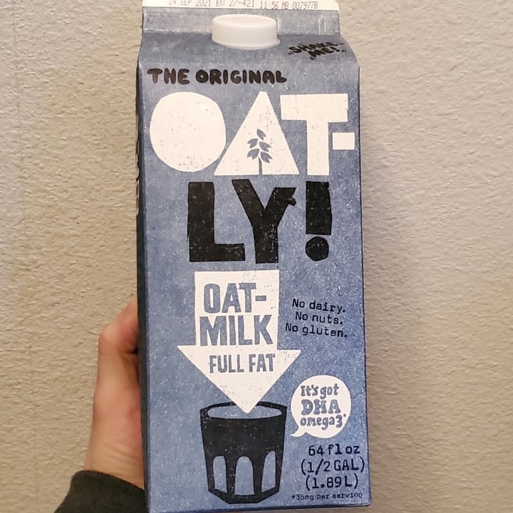Oatly The Original Oatly Oat Milk Full Fat Review | abillion