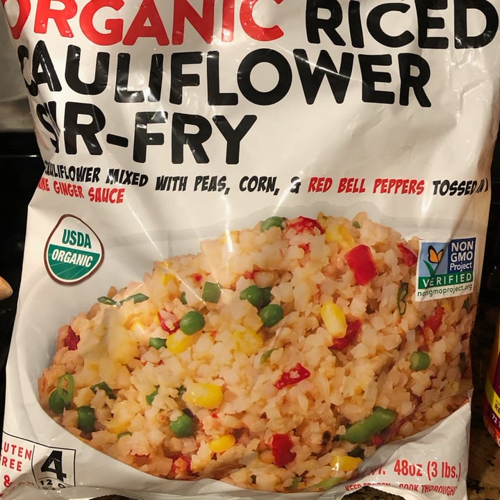 Tattooed Chef Organic riced cauliflower stir fry Review | abillion