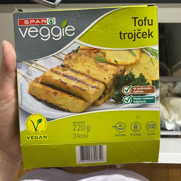 Spar Veggie tofu trojček Review | abillion