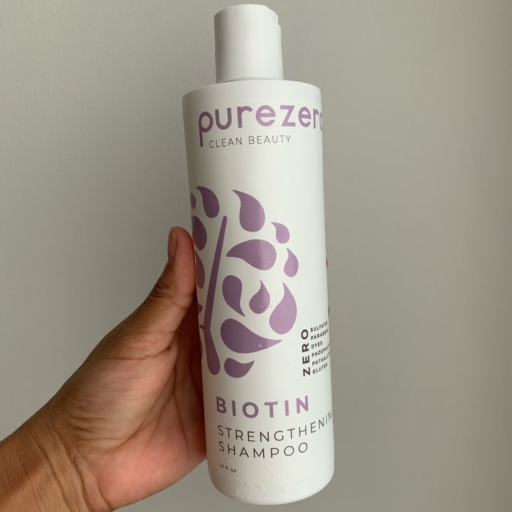 Pure zero beauty Biotin strengthening shampoo Review | abillion