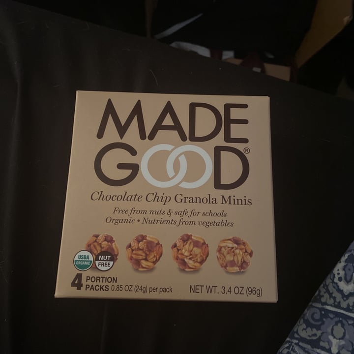 Made Good Chocolate Chip Granola Minis Review | abillion