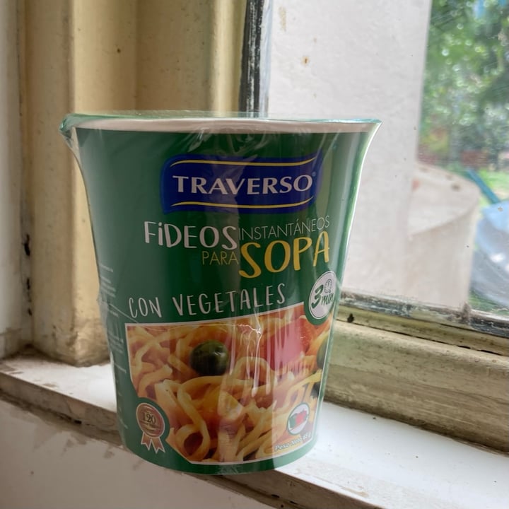 Traverso Fideos Instantáneos Vegetales Review | abillion
