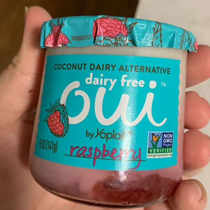 Yoplait Dairy Free Oui Raspberry Review | abillion