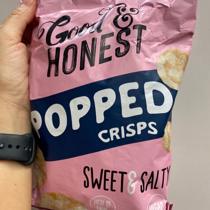 Good & honest Popped Crisps Sweet & Salty Review | abillion