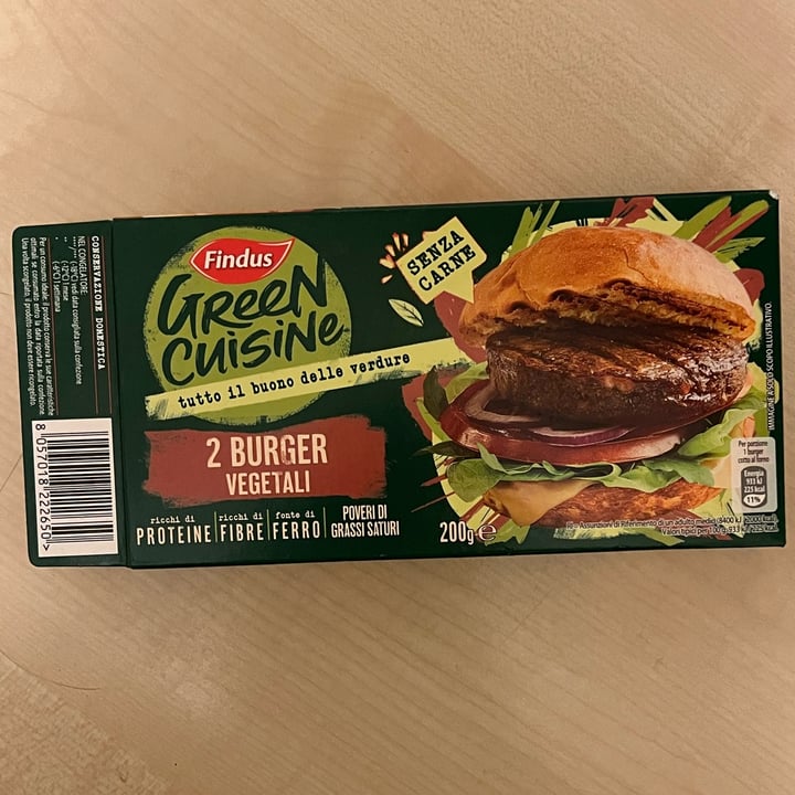 Findus 2 Burger Vegetali Review | abillion