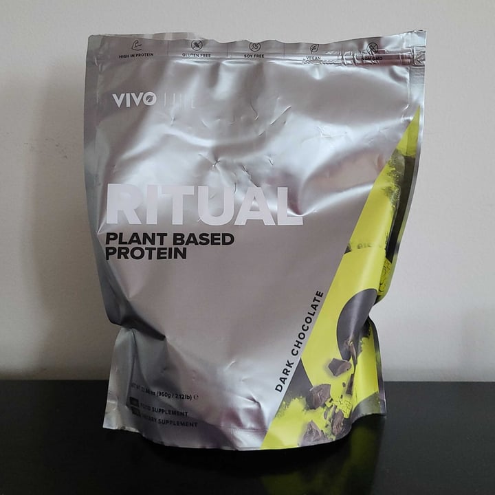 Vivo Life Ritual Plant Based Protein Dark Chocolate Review | abillion