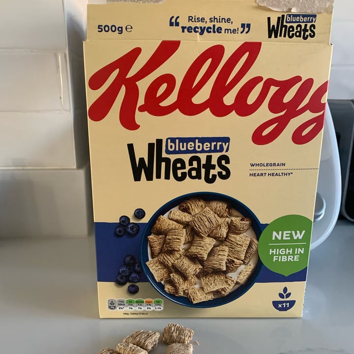 Kellogg Blueberry wheats Review | abillion