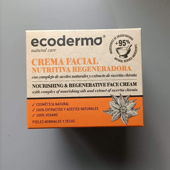 Ecoderma crema facial nutritiva regeneradora Review | abillion