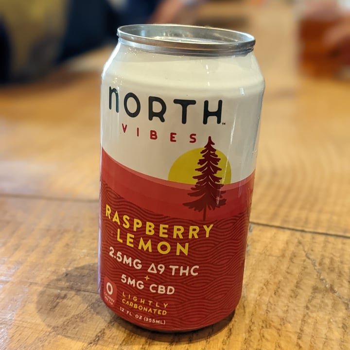 North Canna Co. North Vibes Strawberry Lemon THC Sparkling Water Review ...