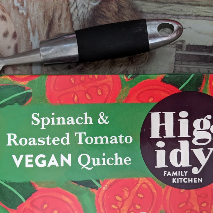 Higgidy Spinach And Roasted Tomato Vegan Quiche Review | abillion