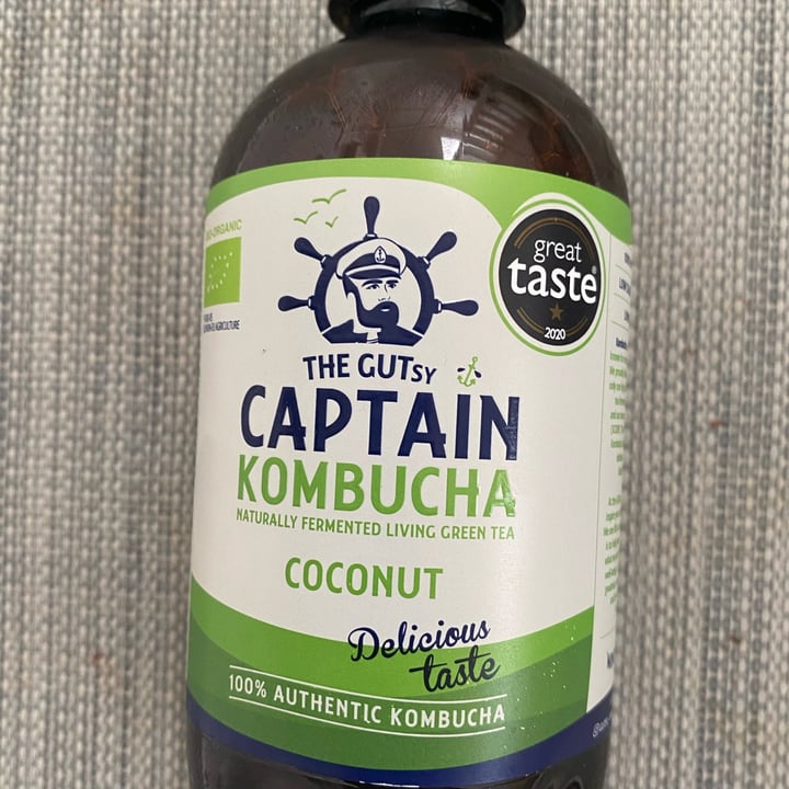 The Gutsy Captain Kombucha coconut Review | abillion