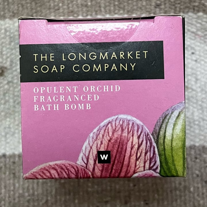 The Longmarket Soap Company opulent orchid bath bomb Review | abillion