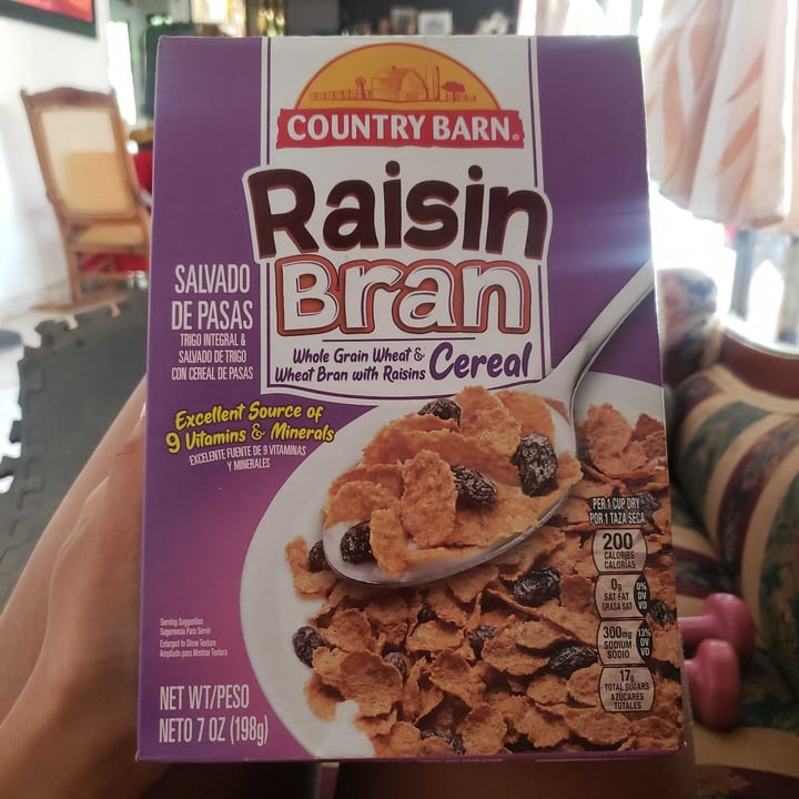 Country barn Raisin Bran Review | abillion