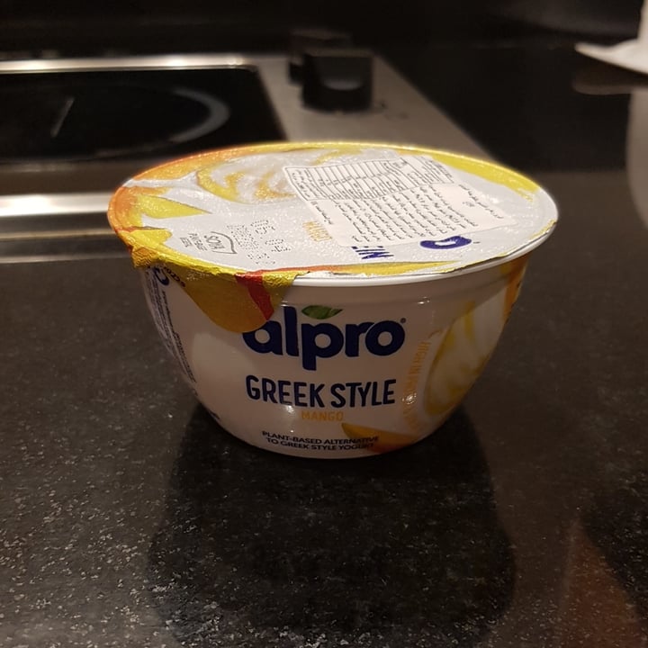 Alpro Greek Style Mango Review | abillion