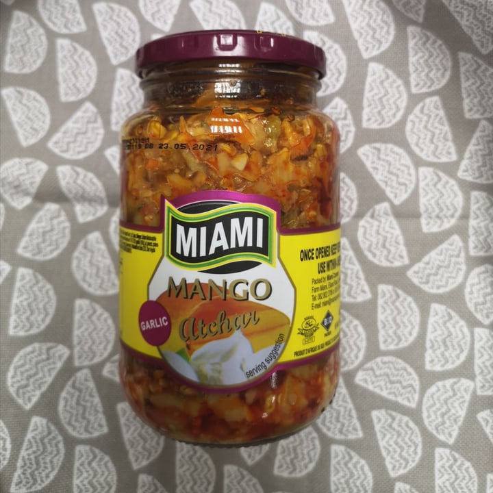 Miami Garlic Mango atchar Review | abillion