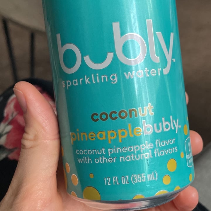 Bubly Sparkling water coconut pineapple Review | abillion