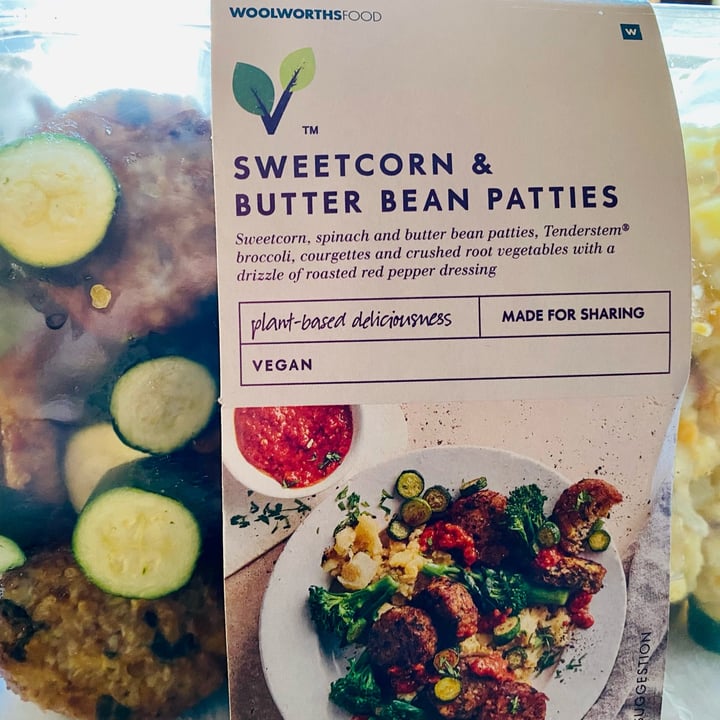 Woolworths Food Sweetcorn & butterbean patties Review | abillion
