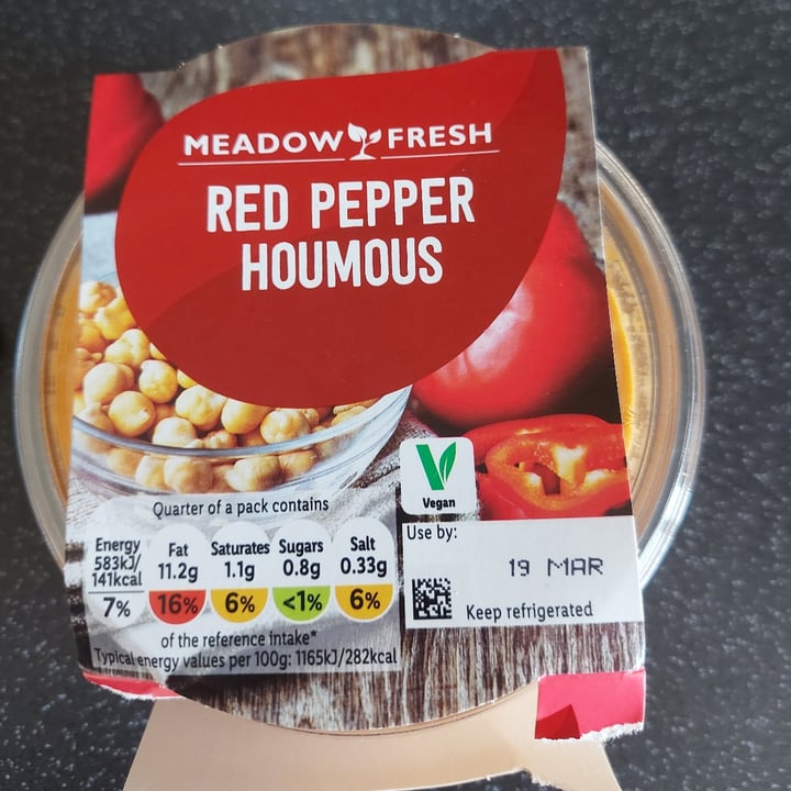 Meadow Fresh Red pepper houmous Review | abillion