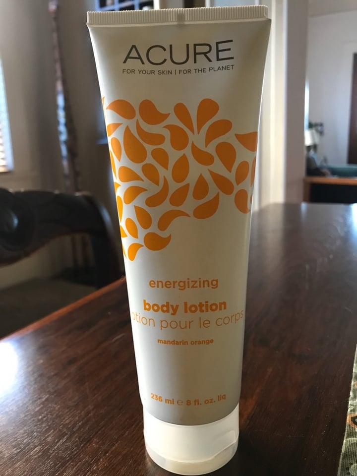 Acure Energizing body lotion Review | abillion